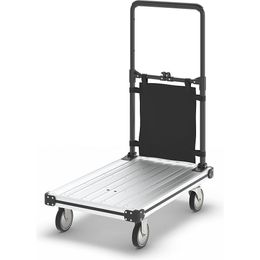 Alu-Plattformwagen SLIMLINE, komplett einklappbar, Tragf&auml;higkeit 200 kg kaiserkraft