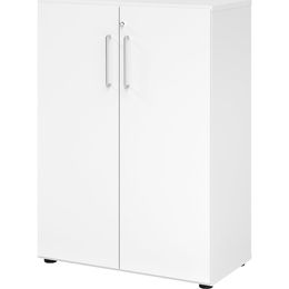 VERA-ZWO - B&uuml;roschrank, HxBxT 1100 x 800 x 420 mm, 2 Fachb&ouml;den, wei&szlig; kaiserkraft