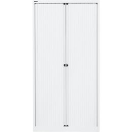 Bisley Euro-Rollladenschrank, Breite 1000 mm, 4 Fachb&ouml;den, verkehrswei&szlig;