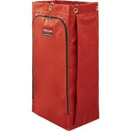 Rubbermaid Recyclingsack, Volumen 128 l, mit universellem Symbol, rot