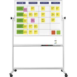MAGNETOPLAN Scrumboard, XL-Set inkl. Zubeh&ouml;r, Tafel-BxH 1800 x 1200 mm, mobil