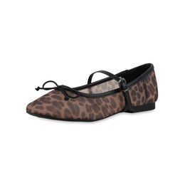 VAN HILL Riemchenballerinas Elizabeth in Leopard | Gr.: 38