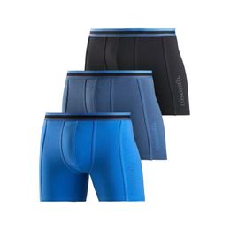 Bench Langer Boxer in blau, schwarz, marine | Gr.: S