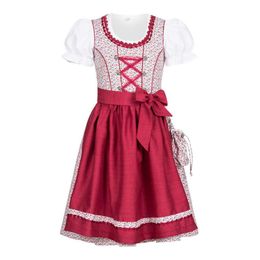 N&uuml;bler N&uuml;bler Kinderdirndl 3-teilig Doris in Beere | Gr.: 104