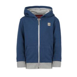Band of Rascals Kapuzenjacke " Basic " in blau | Gr.: 134