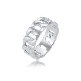 Kuzzoi Ring 925 Sterling Silber in Grau | Gr.: 54