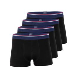 Clark Crown Modal Boxershorts 4er Pack in schwarz | Gr.: XL