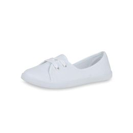 VAN HILL Sportliche Ballerinas Alexandra in Weiss | Gr.: 40