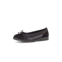 Gabor Sportliche Ballerinas in schwarz | Gr.: 40,5