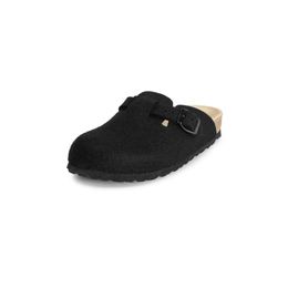 vitaform Wollfilz Clogs in schwarz | Gr.: 45