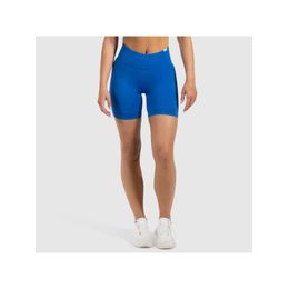 Smilodox Short Leggings Arleta Scrunch in Blau | Gr.: L