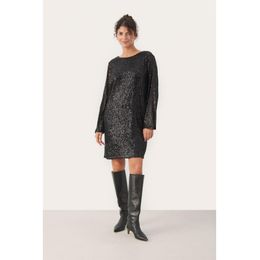 PART TWO Jerseykleid DarleenPW Gerade Passform in Black | Gr.: L
