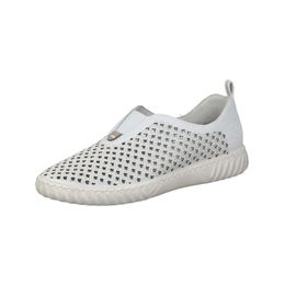 Rieker Komfort-Slipper in weiss/cement | Gr.: 40
