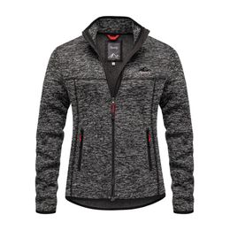 REPUBLIX Fleecejacke EBONY in Schwarz | Gr.: XL