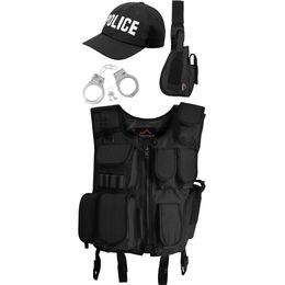 Normani Outdoor Sports 5 Teiliges SWAT Kost&uuml;m Karneval Kost&uuml;m in Police | Gr.: M/L