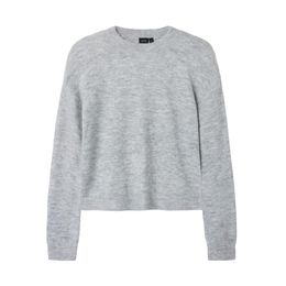 name it Strickpullover in Light Grey Melange | Gr.: 134/140