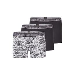 Schiesser Retro Short / Pant Teens Boys 95/5 Organic Cotton in Schwarz - Mix | Gr.: 176