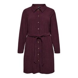 Véro Moda Vero Moda Hemdblusenkleid in Winetasting | Gr.: 46