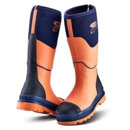 Grubs Gummistiefel "(S5) Ceramic Safety Wellies" in Blau | Gr.: 44/45