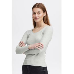 oxmo Longsleeve OXIskat in Grau | Gr.: S