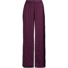 LANDS' END Flie&szlig;ende Palazzohose, Damen,  Rot, Polyester, by Lands' End