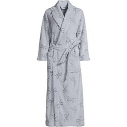 LANDS' END Bademantel mit Schalkragen, Damen,  Grau, Polyester, by Lands' End