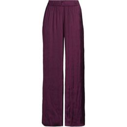 LANDS' END Flie&szlig;ende Palazzohose, Damen,  Rot, Polyester, by Lands' End