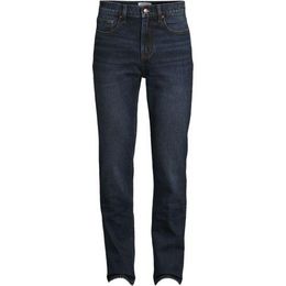 LANDS' END Stretch-Denim Jeans, Slim Fit, Herren,  Blau, Baumwoll-Mischung, by Lands' End
