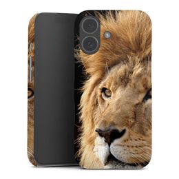 DeinDesign iPhone 17 Handy Premium Case Smartphone Handyhülle Schutzhülle matt Jungle Photography Lion Premium Case