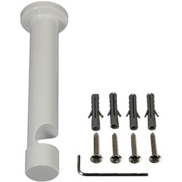 Träger Liedeco, weiß, Ø:2cm, Gardinenstangenhalterungen, für Gardinenstangen Ø 20 mm