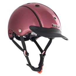 Casco Turnier Kinderreithelm Choice rot/rosa S(52-56)