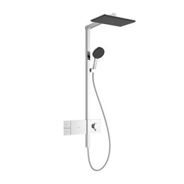 Hansgrohe Raindance Alive Q Aufputz-Duschsystem mit Thermostat, 1 Strahlart, 24580000,