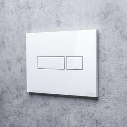 neeos FP15 Bet&auml;tigungsplatte f&uuml;r WC, 16601WH,