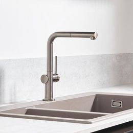 Hansgrohe LivaFine K&uuml;chenarmatur, ausziehbar, schwenkbar, 72863800,