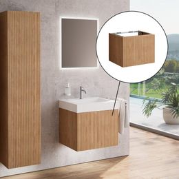 neoro n50 stripes Unterschrank B: 60 cm mit 1 Auszug, BN0481BPO,