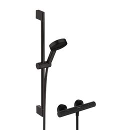 Hansgrohe Pulsify Select S Aufputz-Duscharmatur mit Thermostat, 24262670,