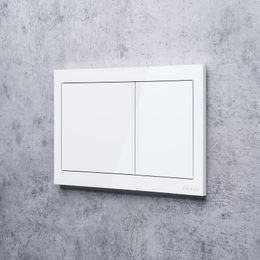 neeos FP55 Bet&auml;tigungsplatte f&uuml;r WC, 16785WH,