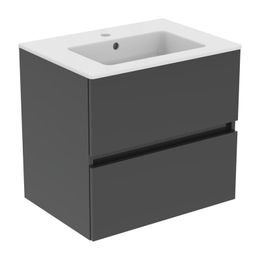 Ideal Standard Eurovit+ Schrank mit Waschtisch, 2 Auszüge, R0572TI,