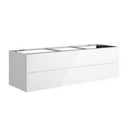 neoro n50 Unterschrank B: 160 cm mit 2 Ausz&uuml;gen, BN0497WH,