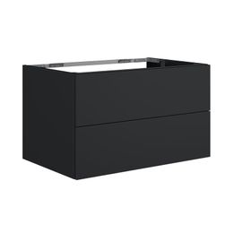 neoro n50 Unterschrank B: 80 cm mit 2 Ausz&uuml;gen, BN0422BM,