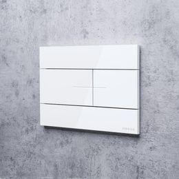 neeos FP75 Bet&auml;tigungsplatte f&uuml;r WC, 16786WH,