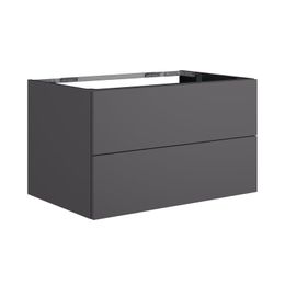 neoro n50 Unterschrank B: 80 cm mit 2 Ausz&uuml;gen, BN0422GR,