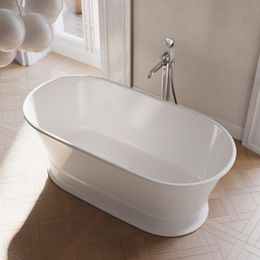 Omnires CLASSICA freistehende Badewanne, oval, CLASSICAWWBP,