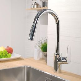 Hansgrohe Focus M41 K&uuml;chenarmatur, ausziehbar, schwenkbar, 31815000,