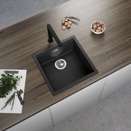evineo line 150 K&uuml;chensp&uuml;le B: 45,6 T: 45,6 cm, LAN100BL,