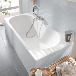 Villeroy & Boch Villeroy & Boch O.novo Solo Rechteck-Badewanne, Einbau, UBA160CAS2V-01,