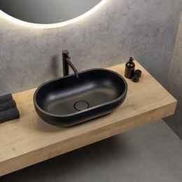 rivea Malie Aufsatzwaschtisch B: 60 H: 17,1 T: 35 cm, mit pflegeleichter Oberfl&auml;che, BR0527BM,