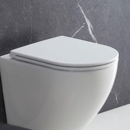 Omnires OTTAWA WC-Sitz f&uuml;r Wand-WC mit SilentPower, OTTAWASPDEBM,