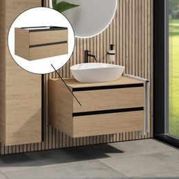 rivea Dia Unterschrank B: 80 cm mit 2 Ausz&uuml;gen, BR0032SO,