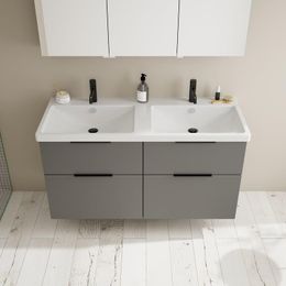 Burgbad Eqio Schrank mit Keramik-Waschtisch, 4 Ausz&uuml;ge, SEYT123F6584C0001G0200,